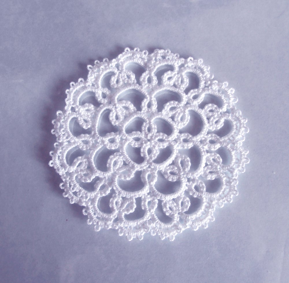 White Lace Wedding Coasters (set Of Two) on Luulla